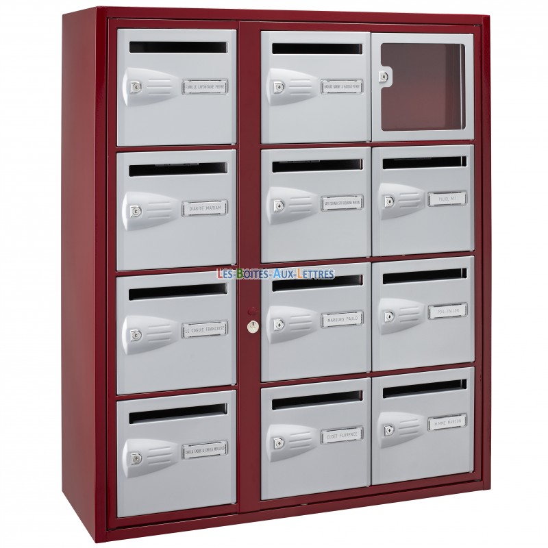 Bloc boites aux lettres faible profondeur FIFTY INTERIEUR - Boites aux ... Bloc boites aux lettres faible profondeur FIFTY INTERIEUR - Boites aux ...